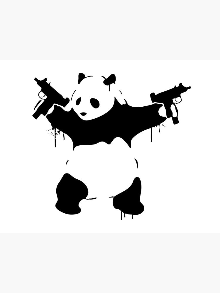 Banksy Panda — FineArt Vendor