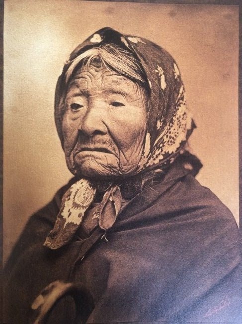 Edward Curtis - Angeline, 1898 - FineArt Vendor