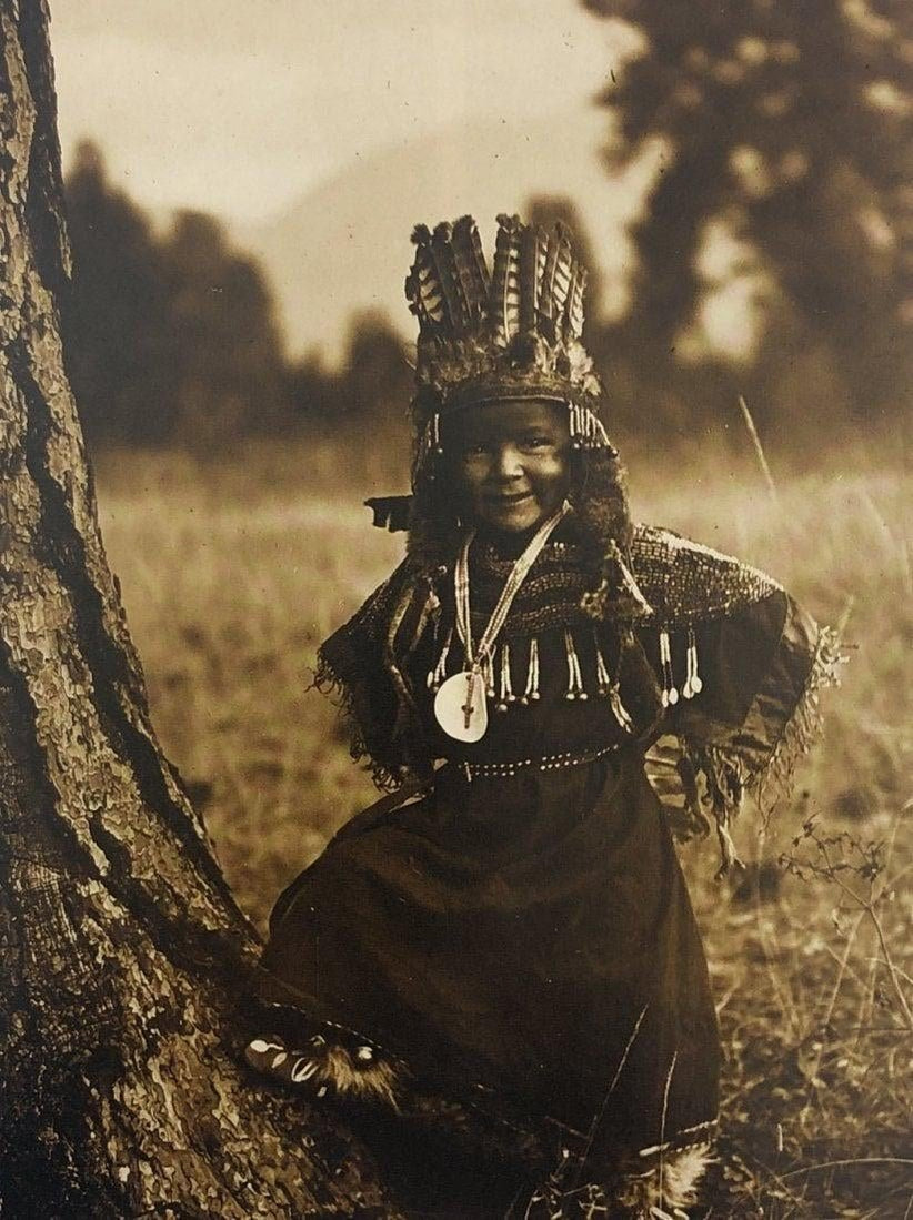 Edward Curtis - Flathead childhood-a Salish Boy, 1910 - FineArt Vendor