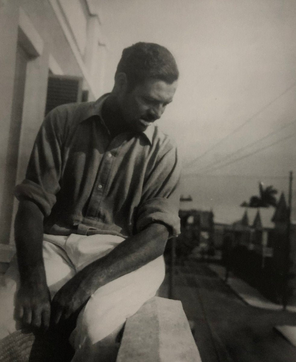 Ernest Hemingway (Arrived at Key West) print in colors - FineArt Vendor