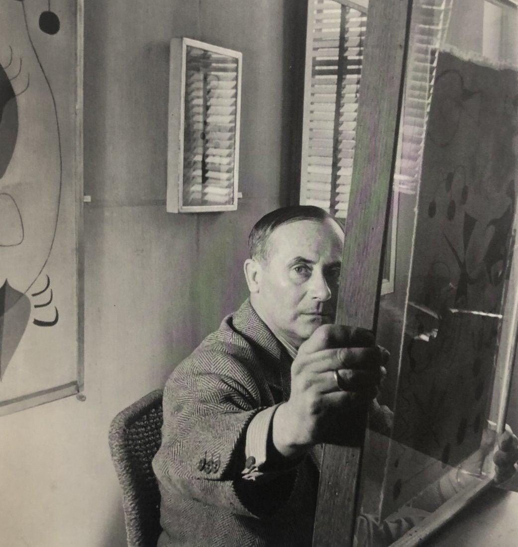 George Platt Lynes - Joan Miro, ca. 1948 - FineArt Vendor