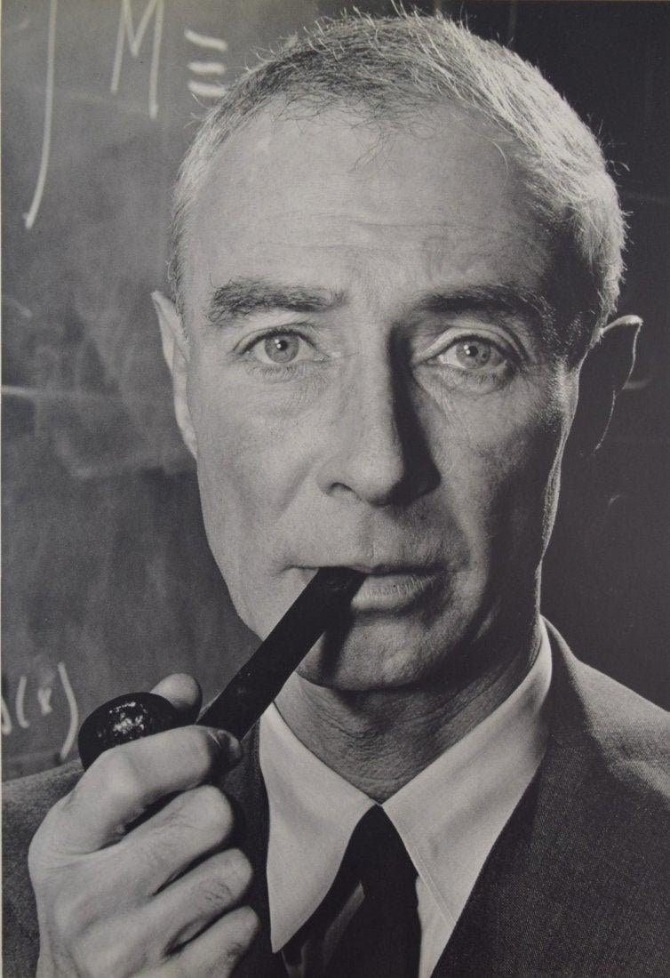 Philippe Halsman - Robert Oppenheimer Gravure - FineArt Vendor